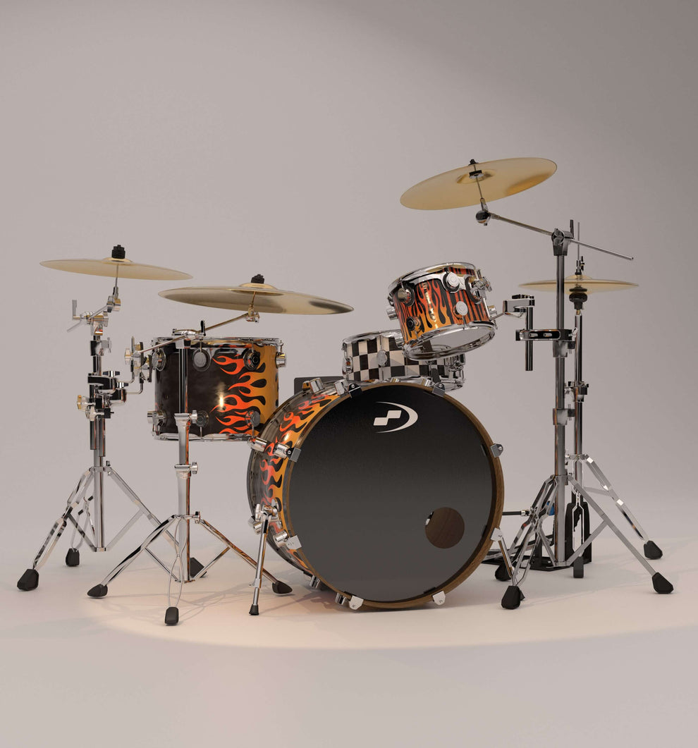 GARAGE V2 Drum Wrap – Australian Made – Dare Decals